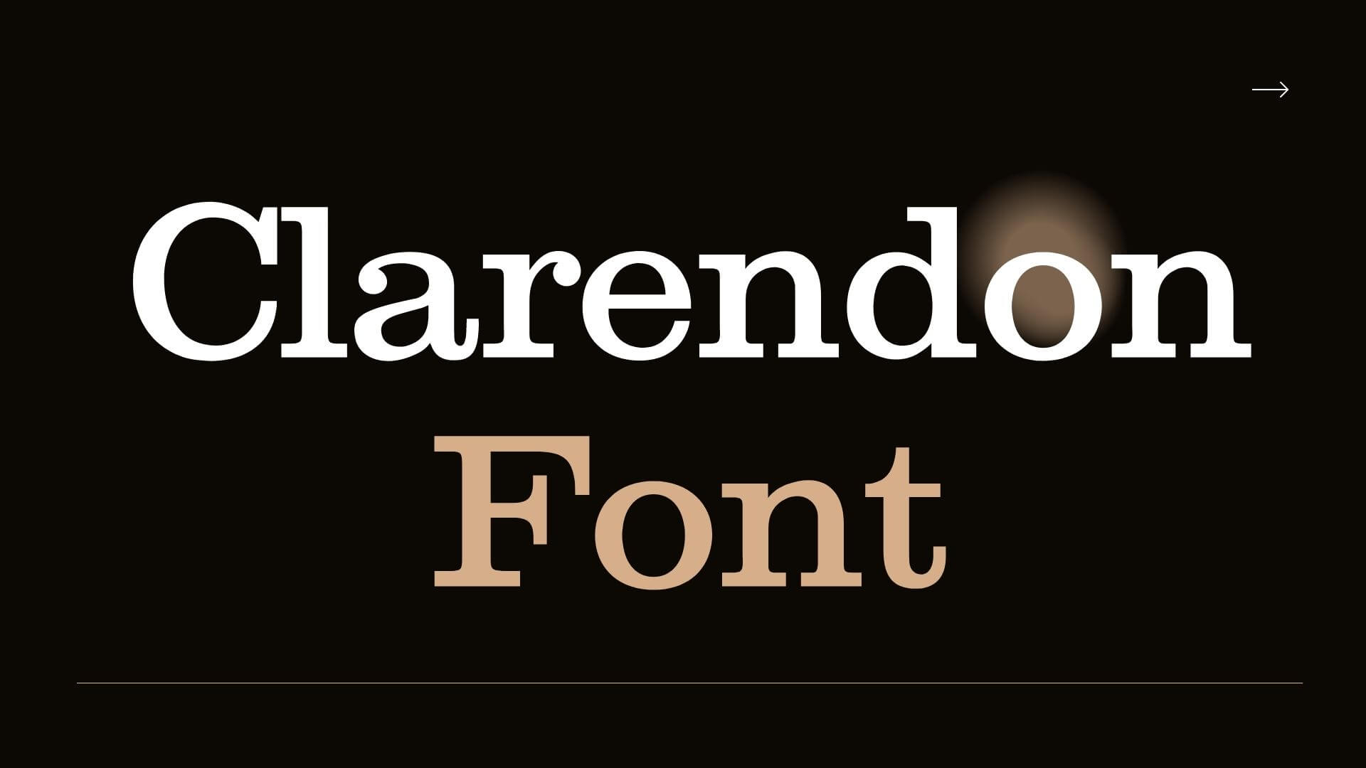 Claredon Font Pics